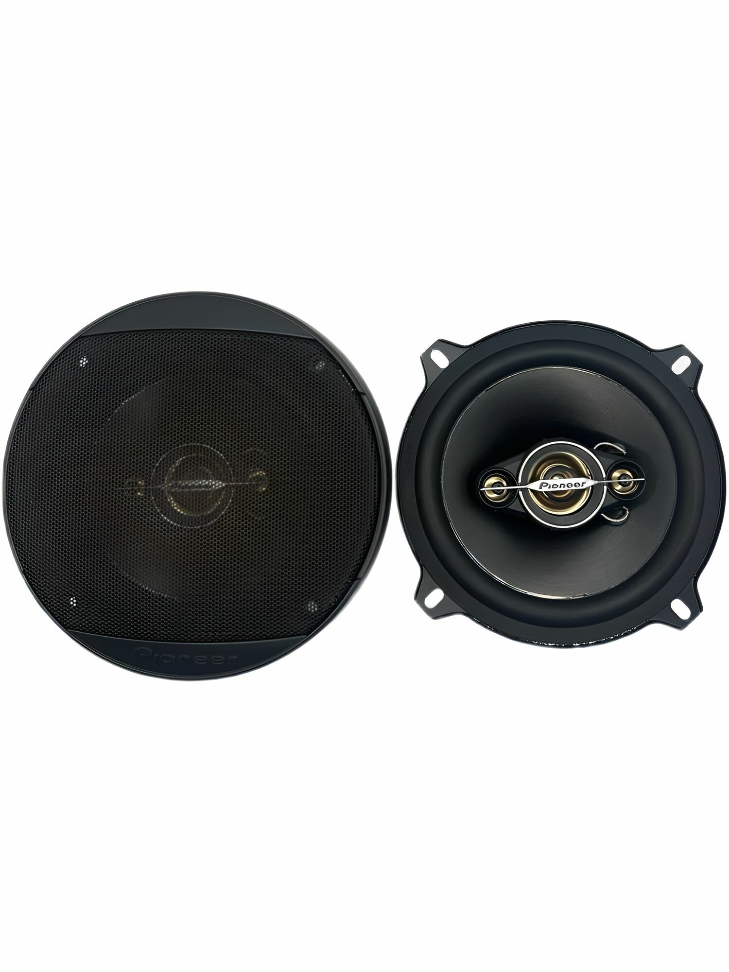Автомобильные колонки Pioneer TS-A1398S / Динамики 4-х полосные 13см (5 дюйм.) 600Вт.