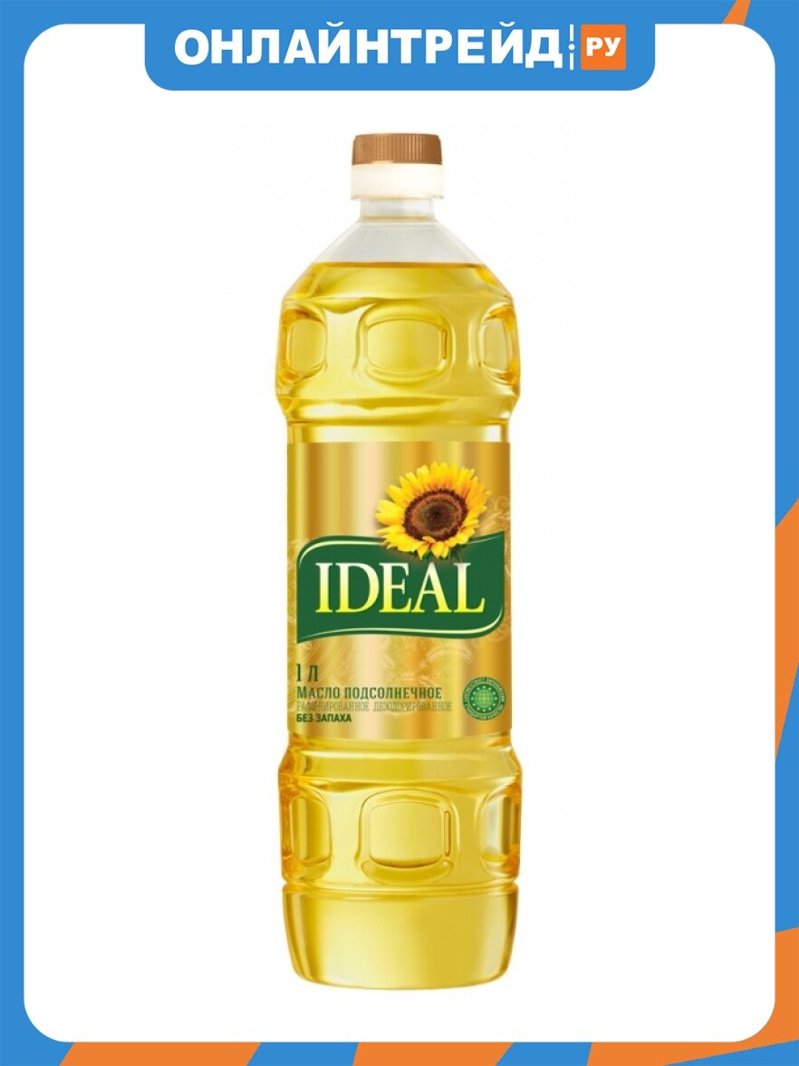 Масло Ideal подсолнечное 1 л
