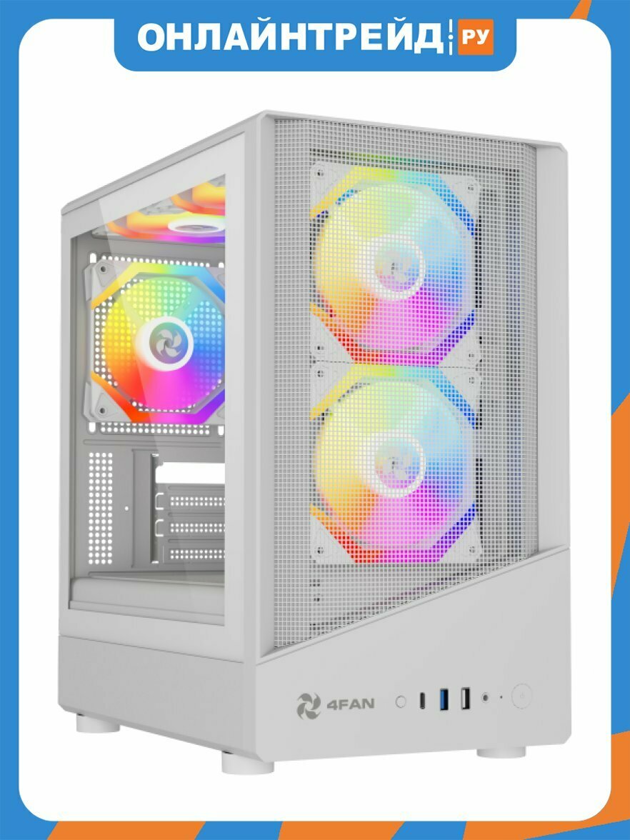 Корпус 4FAN Indigon, белый