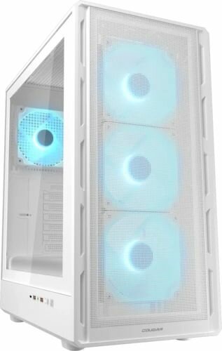 Компьютерный корпус Cougar Airface Pure Pro (Airface Pure Pro White) белый - Midi Tower, ATX, USB 3.2 Gen 1 Type-A, USB 3.2 Gen 2 Type-C