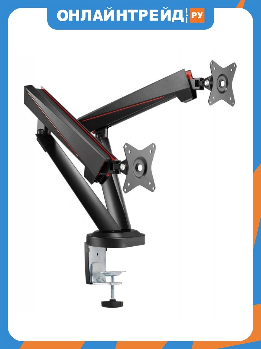 Геймерский кронштейн для монитора Foxgear LDT39-C024 Dual