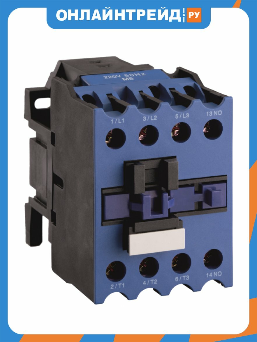 Контактор Кэаз OptiStart E LC1E2510M5 25А кат. 220В AC 1НО, 330282