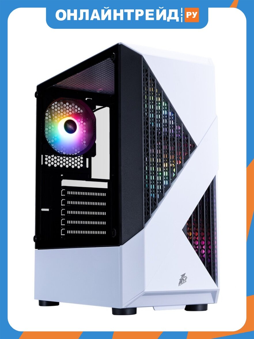 Корпус 1STPLAYER FIREROSE F3-A, белый (F3-A-WH-4F1)