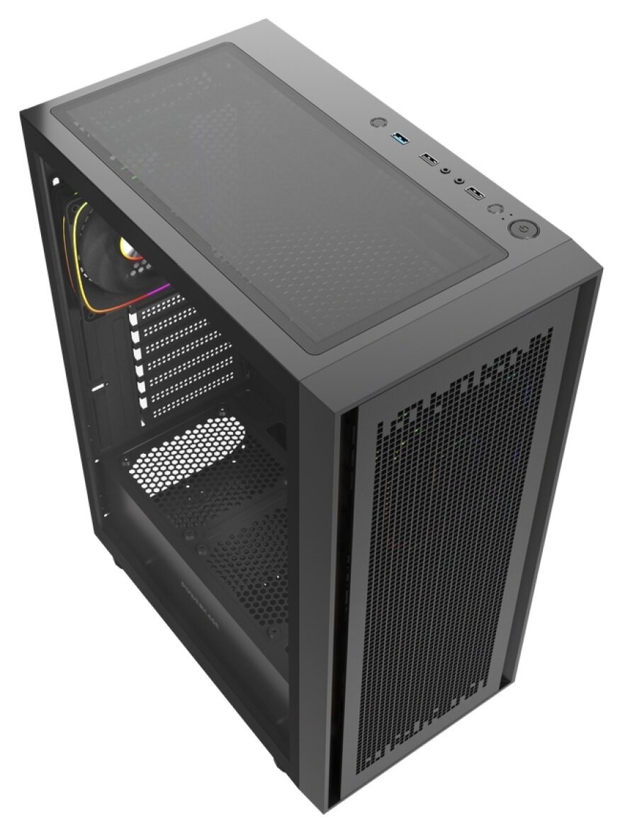 Корпус Powercase ByteFlow V2, чёрный — фото 1