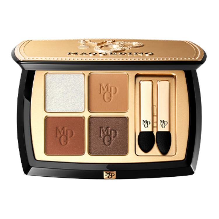Палетка теней для век женская MAOGEPING Crystal Color 4 Colors Body Shaping Eye Enhancing