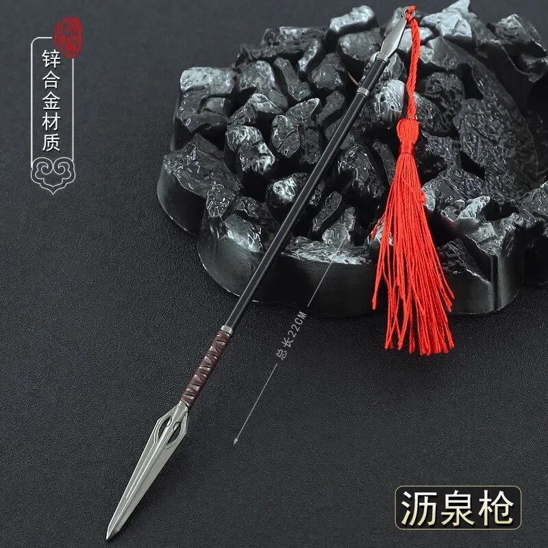 Миниатюрная холодная игрушка копия копья Yue Fei Liquan для 12-дюймовых фигурок