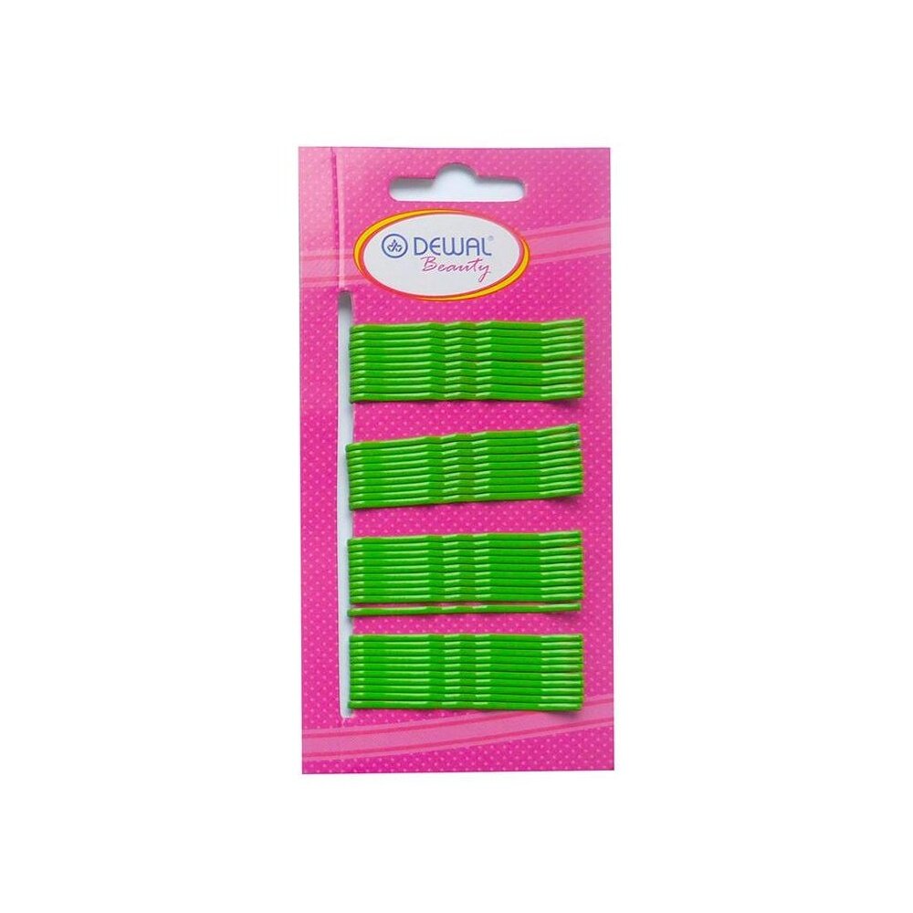 Dewal Beauty N-40GREEN Невидимки dewal beauty волна 50 мм (40 шт) зеленые