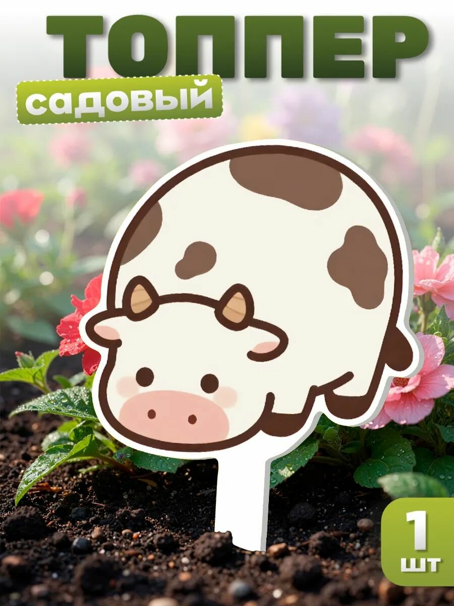 Садовые фигурки для дачи корова коровка