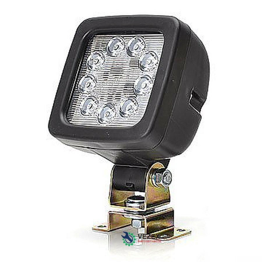 WAS 806 фонарь рабочего освещения !9LED 12V-24V, с функцией заднего хода, провод 250cm \