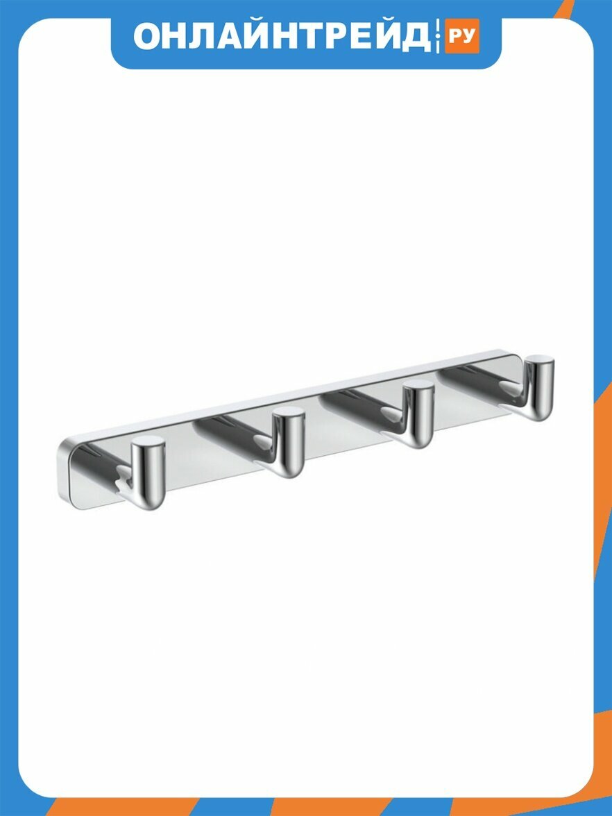 Планка Raglo с 4 крючками R320.054, хром
