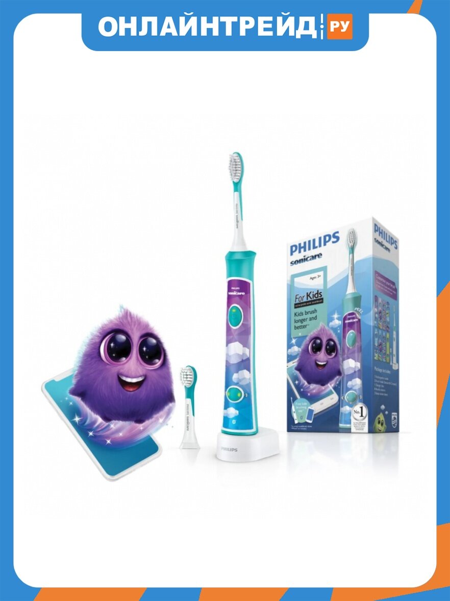 Зубная щётка электрическая Philips HX 6322/04 Sonicare For Kids