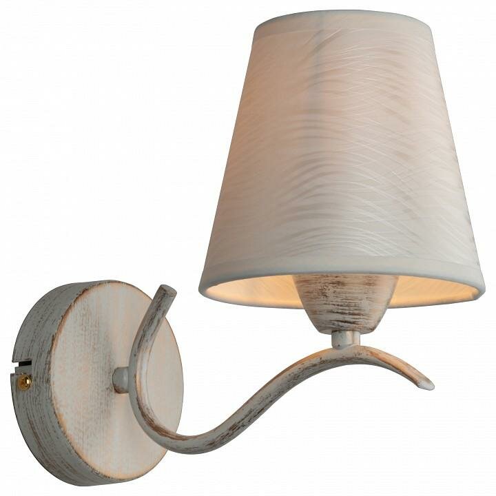 Бра Omnilux Ugento OML-28401-01 цвет плафона подвески Белый, цвет арматуры Белый, Золото