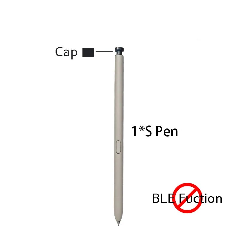 Стилус для Samsung Galaxy S25 Ultra, замена S Pen для серии S25 Ultra SM-S938, Черный, Black