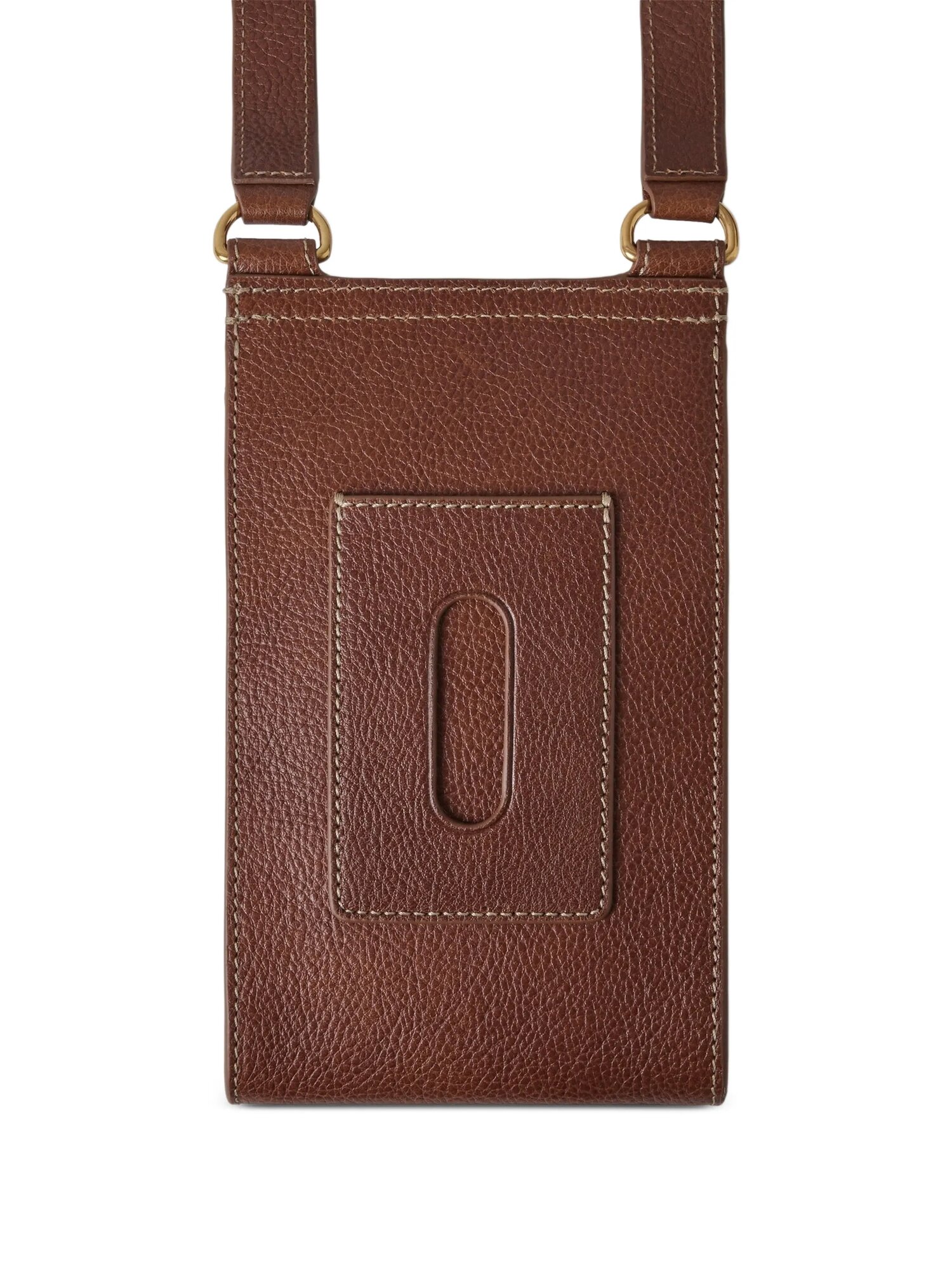 Сумка Mulberry Mini Antony grained-leather messenger bag — фото 1