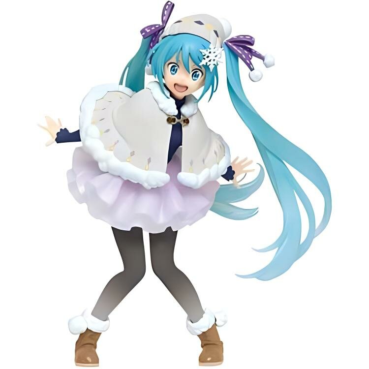 Фигурка унисекс TAITO Hatsune Miku Vocaloid Winter Wear, средний размер