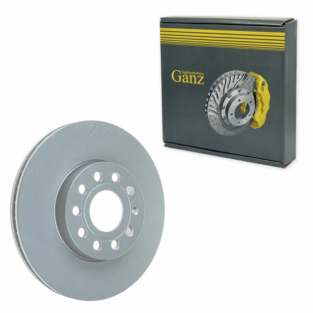 GANZ Диски тормозные передний с покрытием VAG+SKODA ALL 03-> /VENT D 288MM GIJ10017