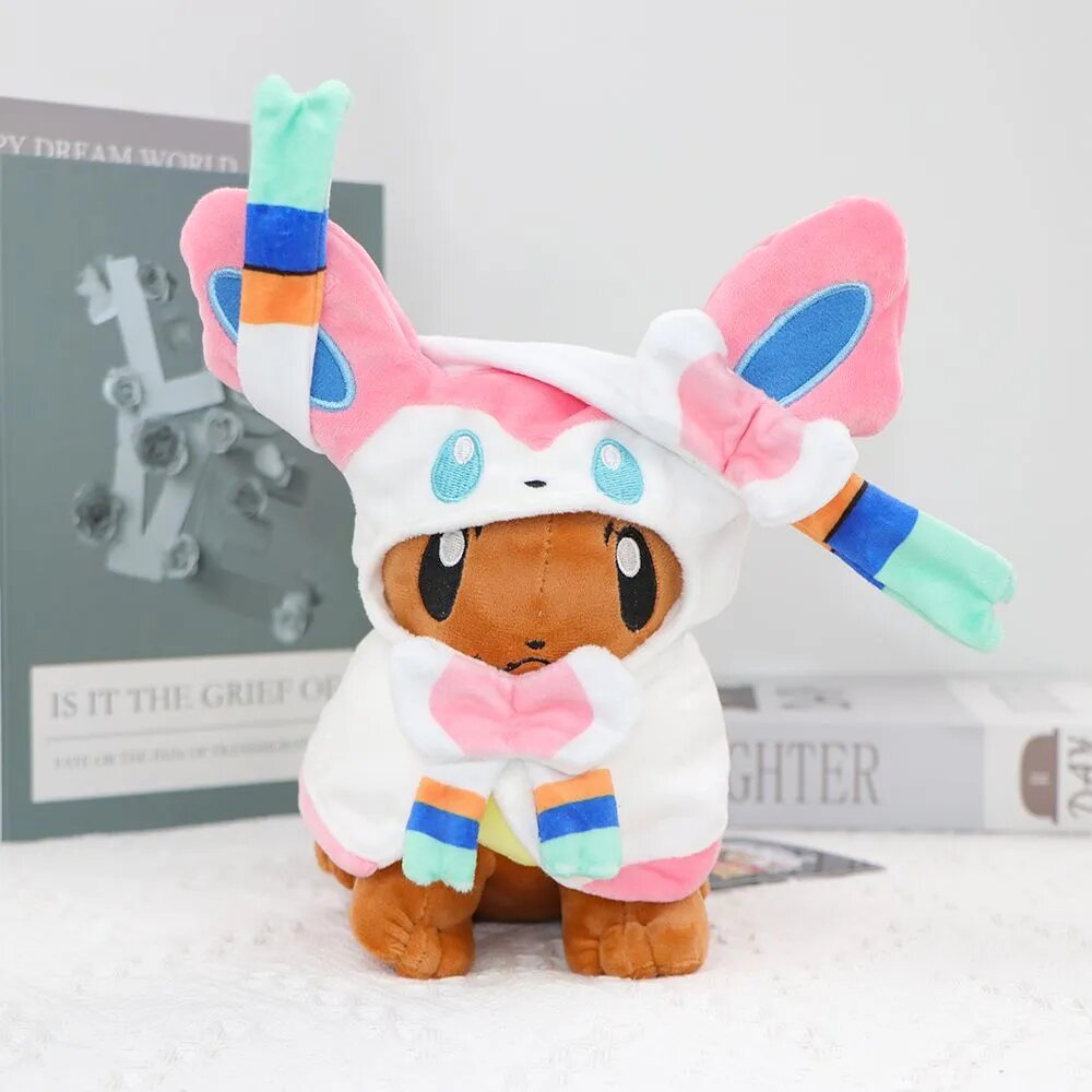 Покемон Sylveon Плюшевые игрушки Мягкая кукла Pokemon 20 cm