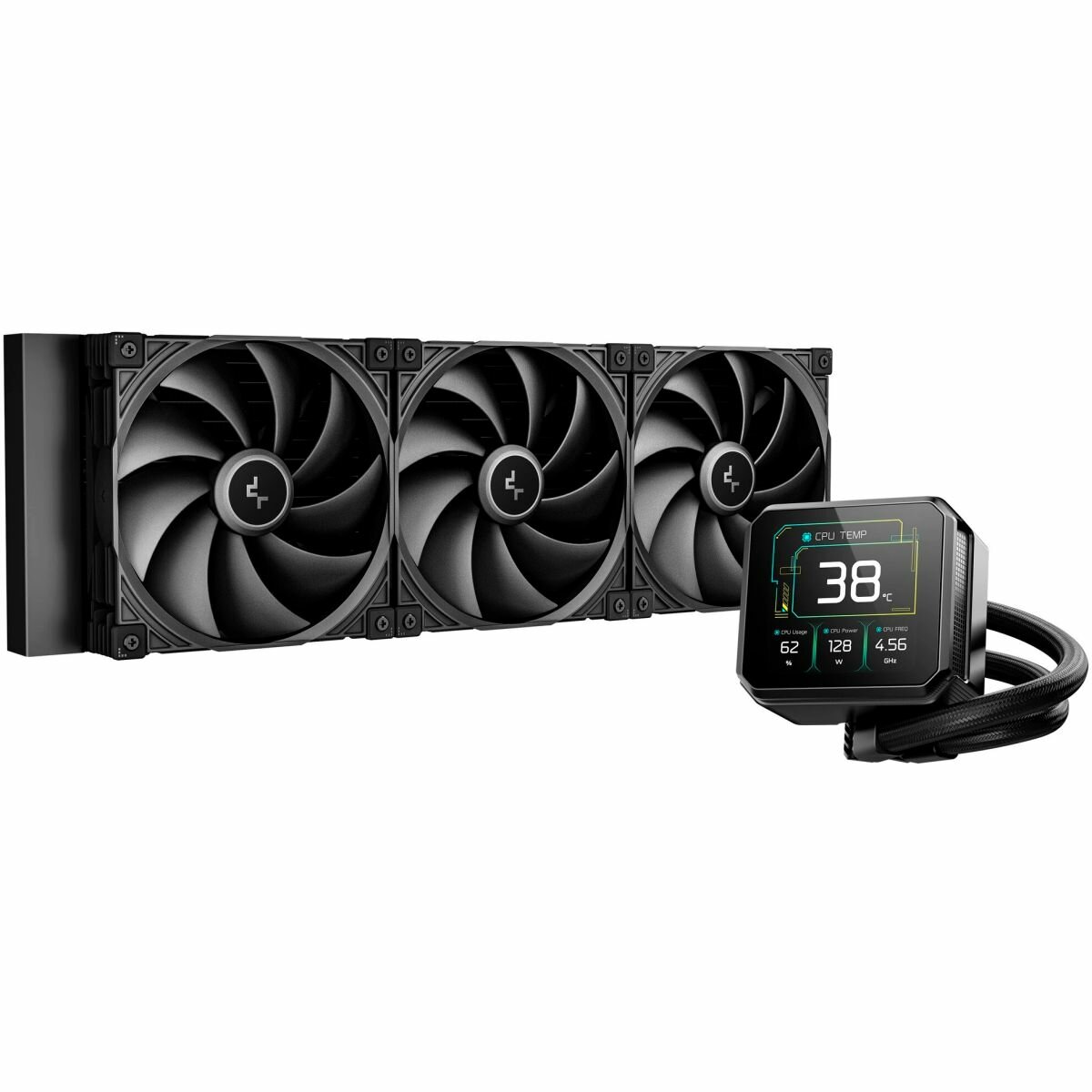 Система водяного охлаждения для ПК Deepcool R-SPT420-BKDSMP-G-1 140 мм