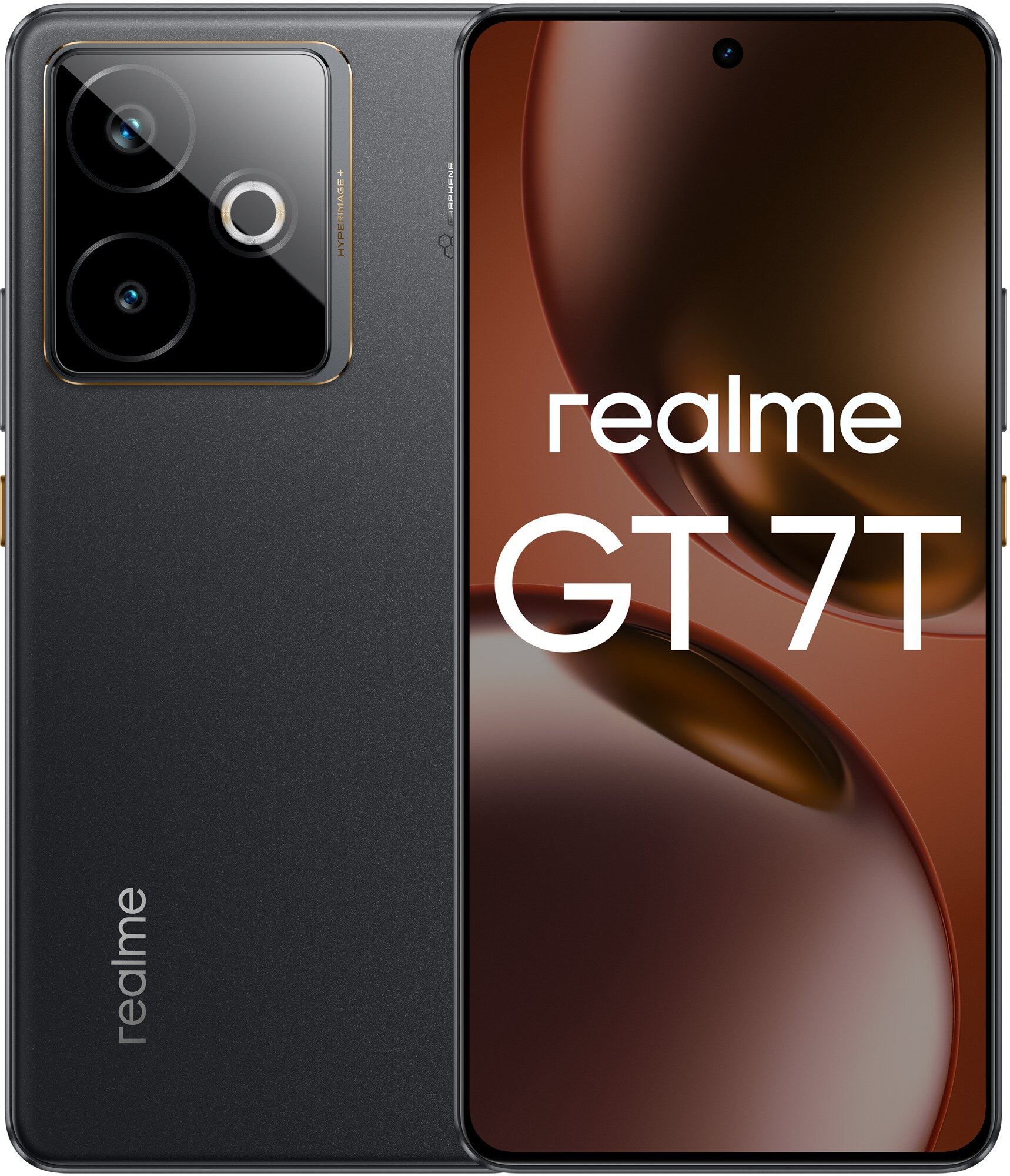 Смартфон Realme GT7T 12/512 Гб Obsidian(черный) RU