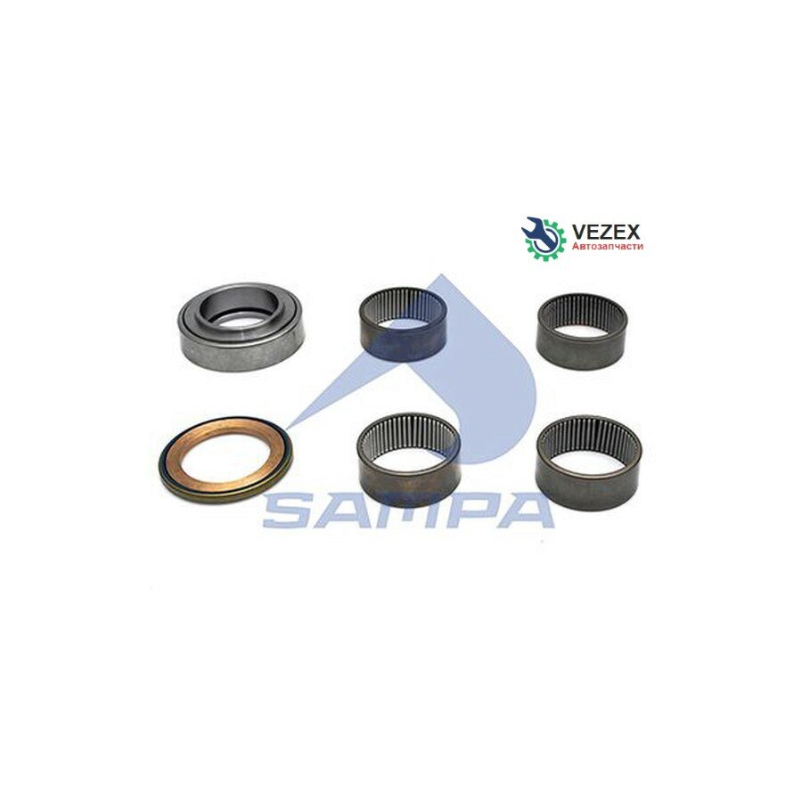 SAMPA 010908 р/к шкворня! левый, 52/53x229мм\ MB Actros MP4/Antos/Arocs