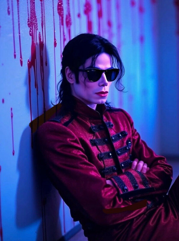 Набор для вышивания крестом, 14CT/Michael Jackson/40x50cm (без подрамника, без рамки)