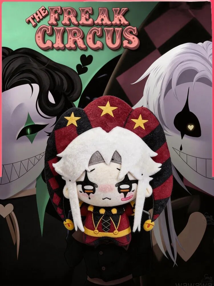 The Freak Circus Мягкая коллекционная плюшевая фигурка Цирк уродов скульптура Пьеро-Арлекина