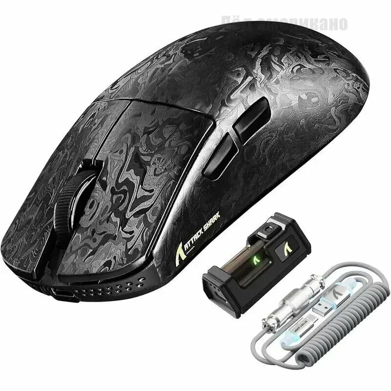 Игровая мышь беспроводная R11 ULTRA, черный матовый