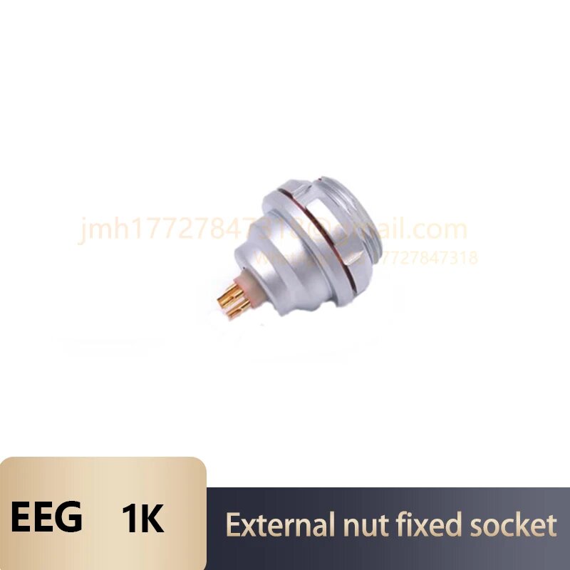 Разъем авиационный 1K FGG FHG EGG HGG PHG 2-16 контактный IP68 EEG, 6pin