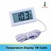 Aideepen мини цифровой термогигрометр 1M Wire White