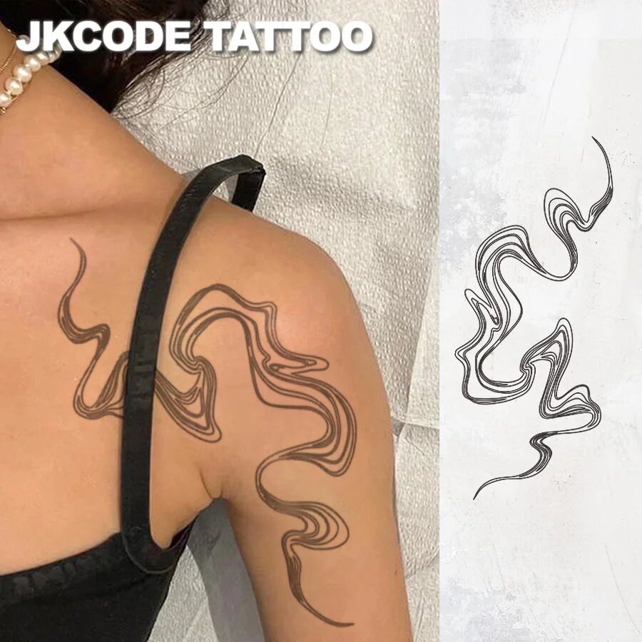 Временные татуировки JKCODE TATTOO 2 шт. — фото 1