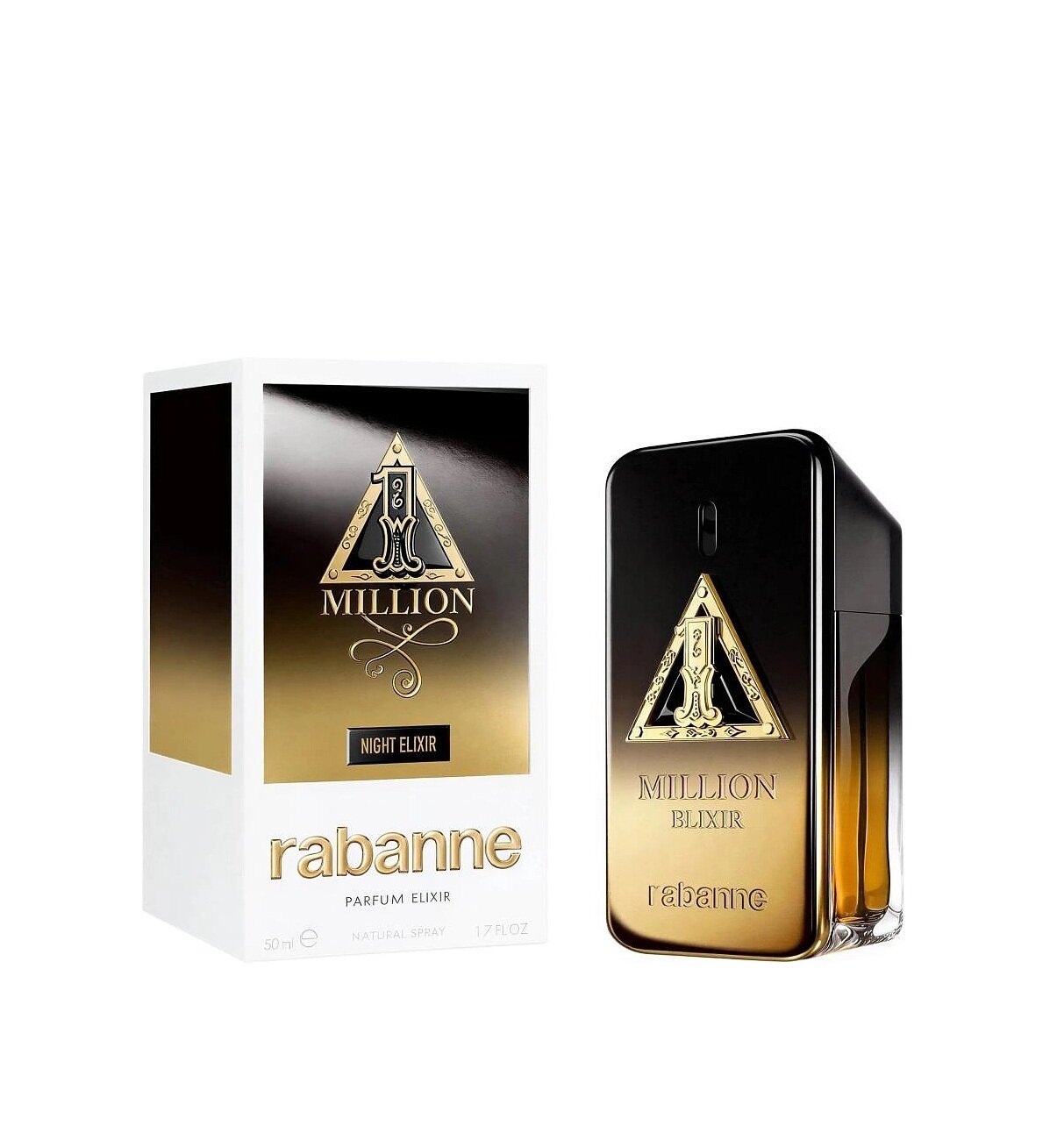 Paco Rabanne 1 Million Night Elixir 50 мл духи мужские, восточные, древесные