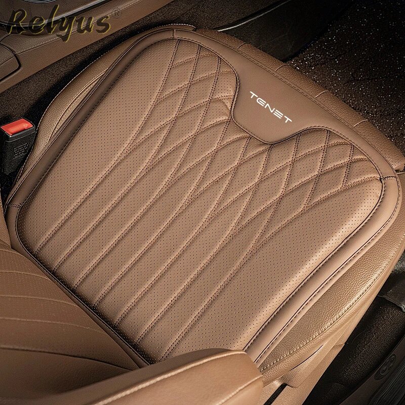 Мягкие вентилируемые чехлы на сиденья из искусственной кожи для Chery Tenet T4 Seat Brown For Tenet