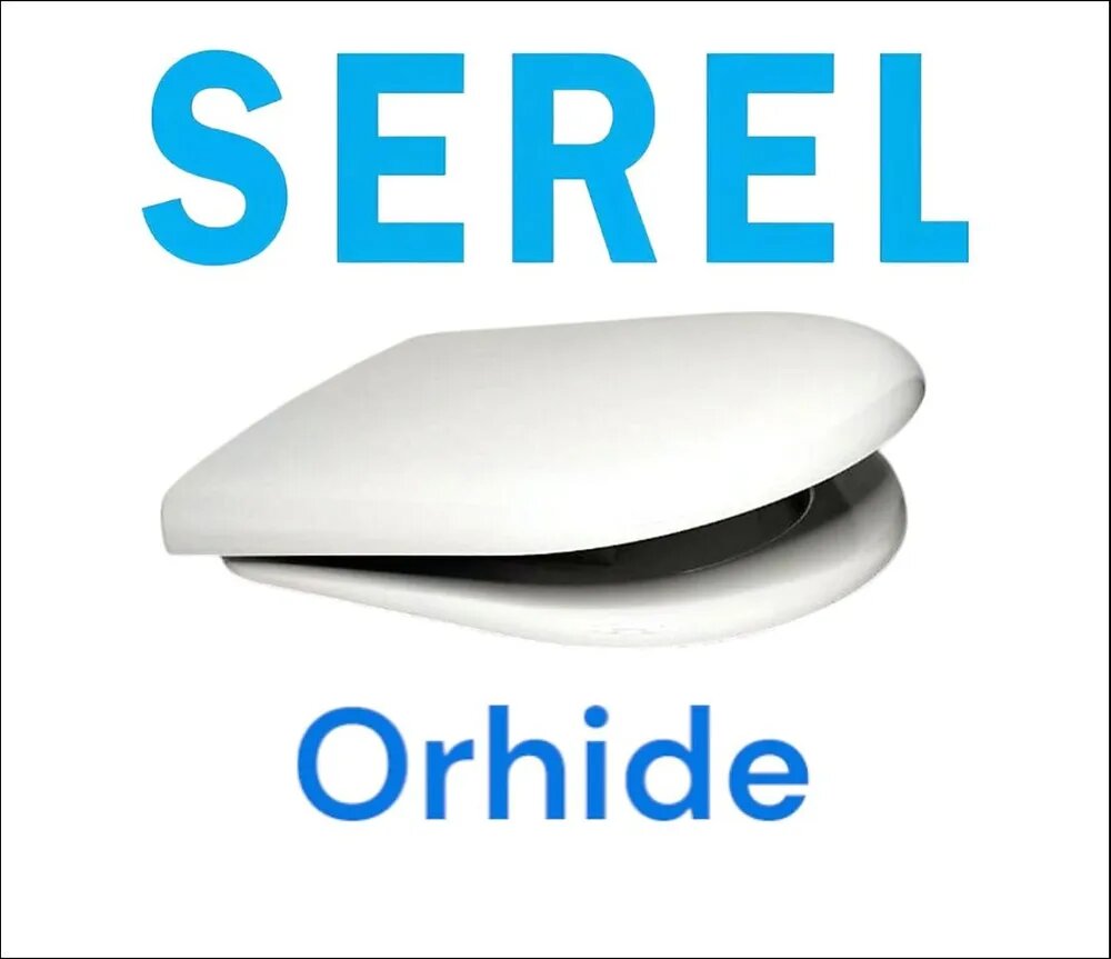 Крышка для унитаза Serel Orhide SoftClose с микролифтом сиденье унитаза