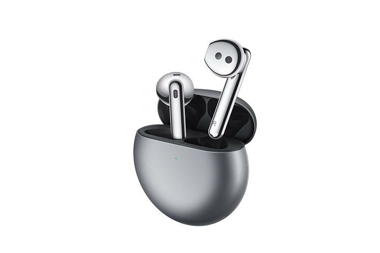 Наушники-вкладыши HUAWEI FreeBuds 4E 2022, frost silver, Official Standard Kit