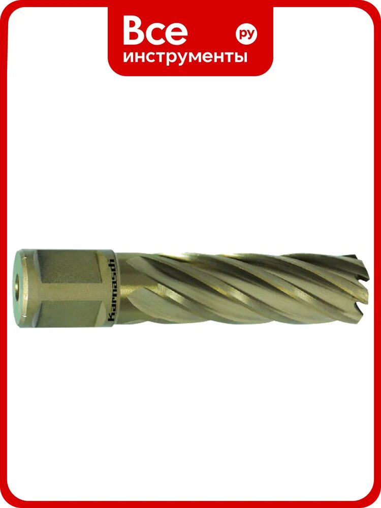 Сверло корончатое (27х55 мм; Weldon 19) Karnasch 20.1270U-027, пластиковая