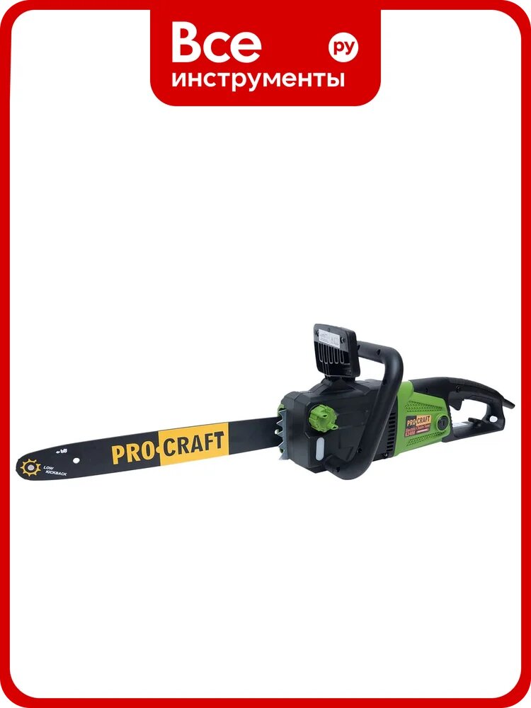 Электропила ProCraft Universal K2400, продольное расположение двигателя, 2000Вт