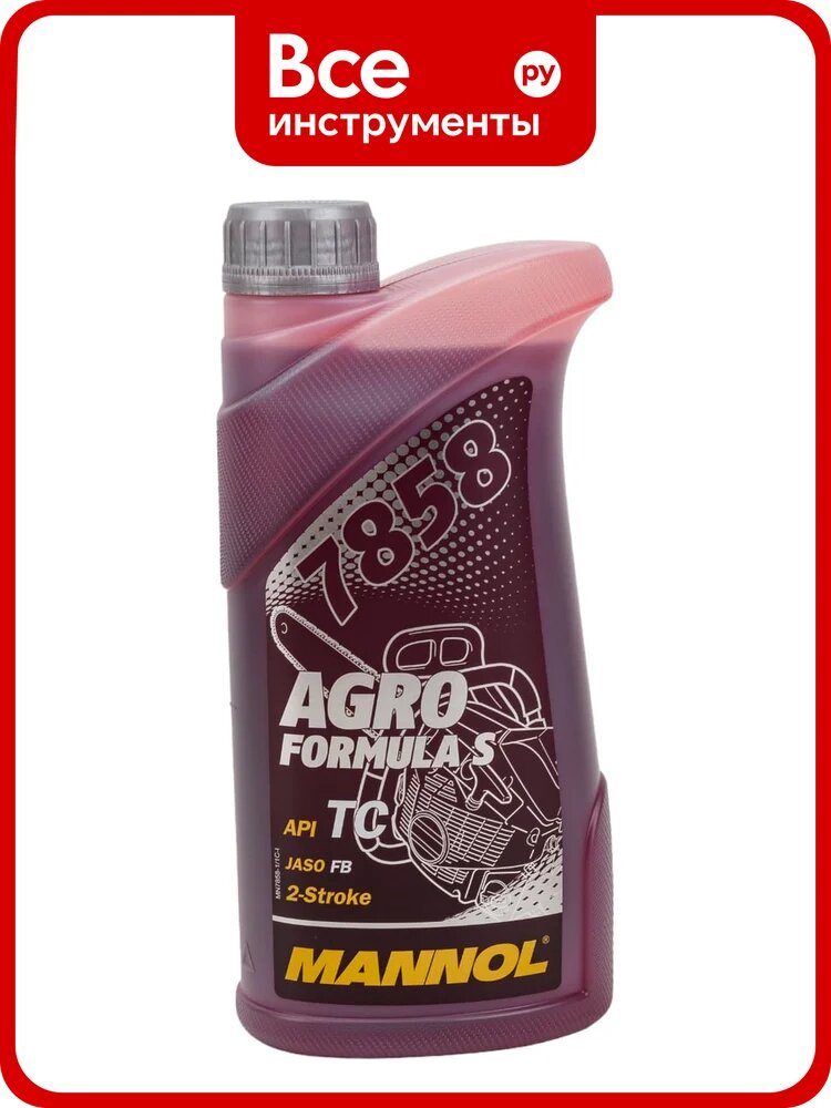 Синтетическое моторное масло MANNOL AGRO FORMULA S, 1 л 6013, специальное