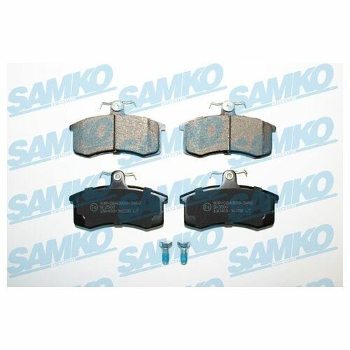 Колодки тормозные дисковые (комплект 4 шт.) Samko 5sp288