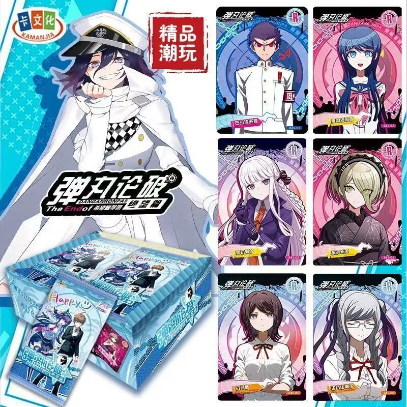 Данганронпа коллекционные аниме карточки Коллекционная карточка /Danganronpa anime cards collectibles 5 packaging Упаковка