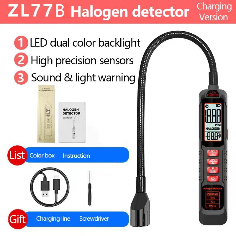 Детектор утечки фреона ZL77 ZL77Bcharging