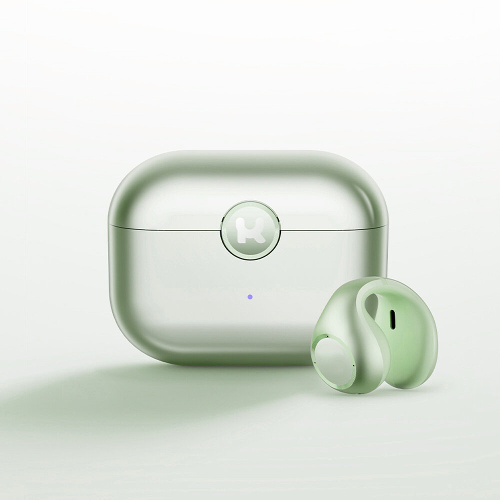 Беспроводные наушники Rock Sound EarCuffs PRO OWS Bluetooth Earphone зеленые