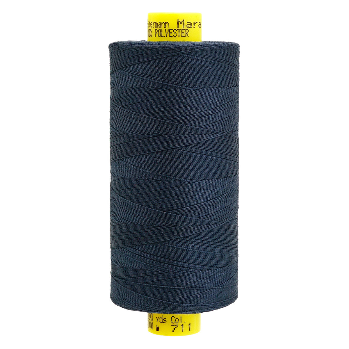 Нитки Mara 120/1000 м универсальные, 100% полиэстер Gutermann 700207 (711 темный сапфир), 10 шт