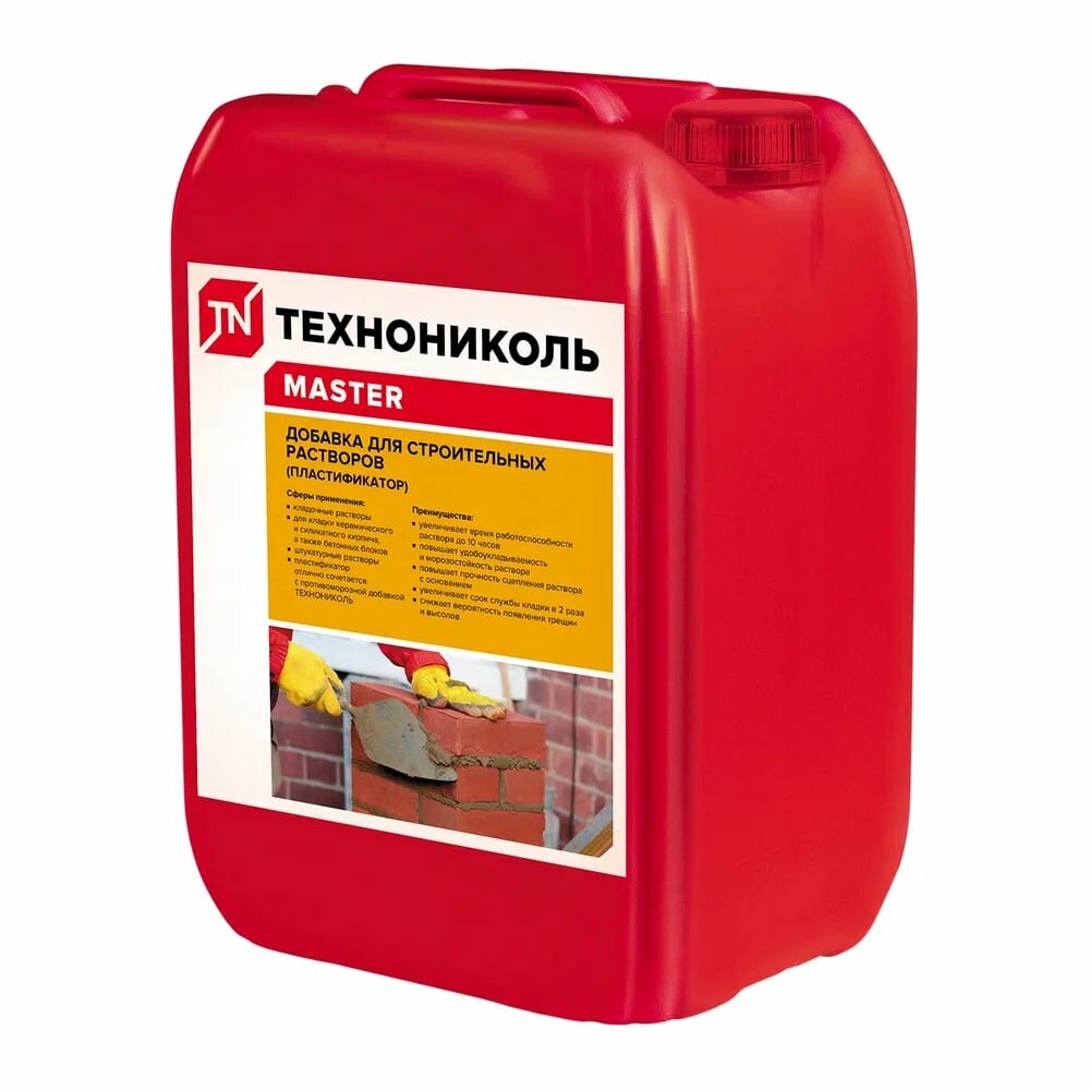 Добавка для строительных растворов Технониколь 10 л TN529190