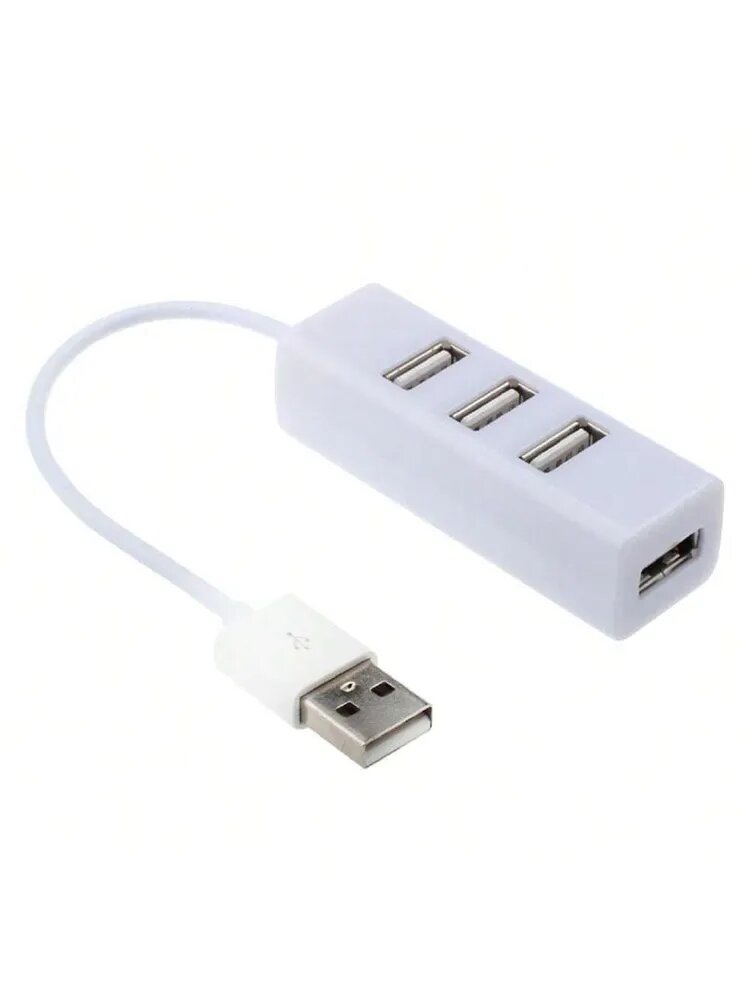 Бизнес USB-концентратор сплиттер USB2.0 4-порта концентратор сплиттер для ПК ноутбук USB Stick клавиатура мышь