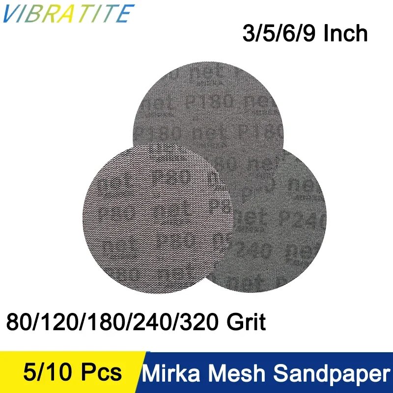 Шлифовальные диски Mirka 5" 125mm, 240 grit, 10 шт