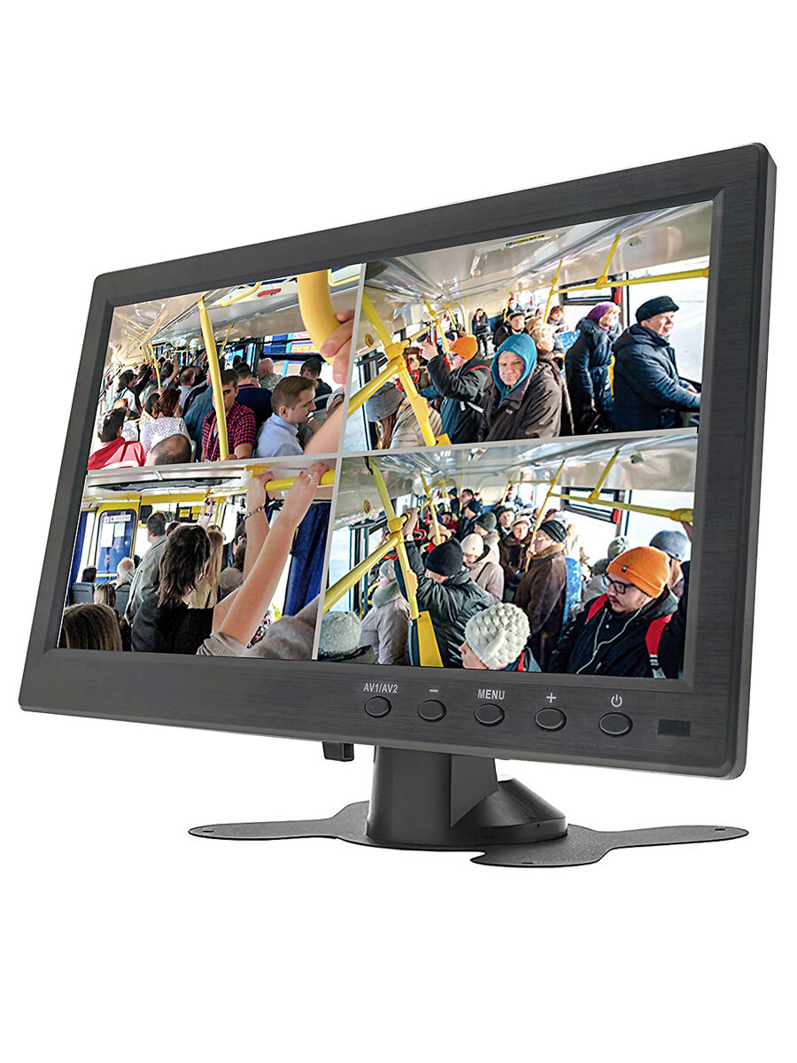 Автомобильный монитор CARCAM DSP-10VHAB, 1024×600p, 7 Вт, 10.1" TFT LCD