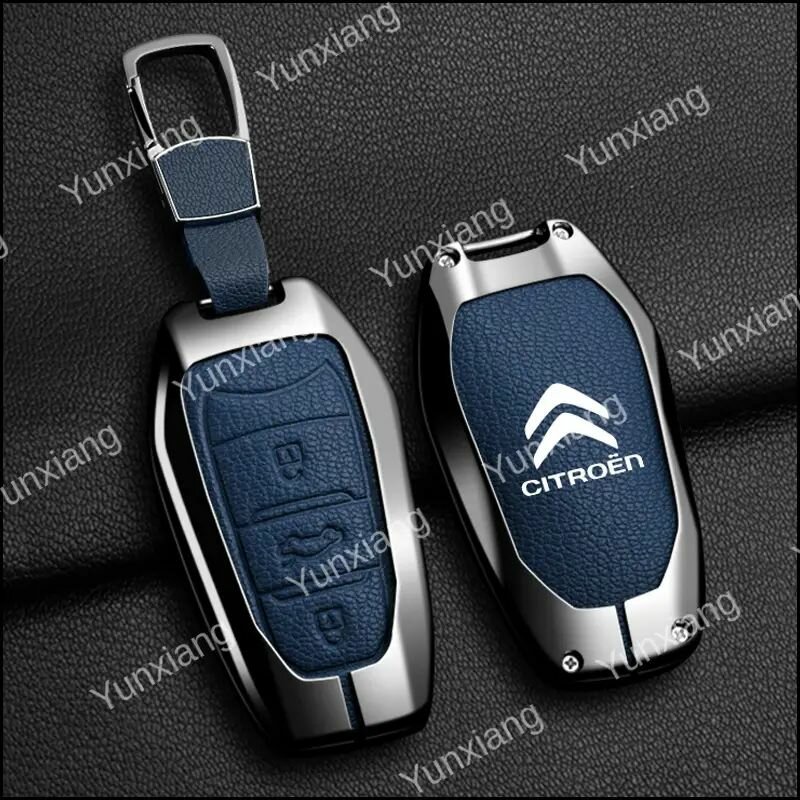 Чехол для ключа Ситроен Citroen C5 C6 C4L CACTUS C3XR DS,3 кнопки, ZH