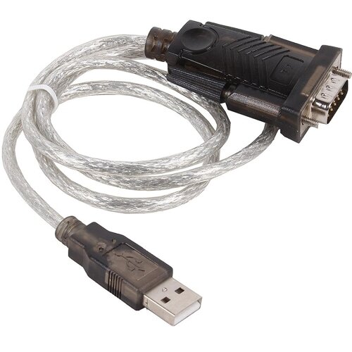 Адаптер RS232 Orient USS-101N18 USB Am - 9M конвертор COM порта Profilic PL2303HXD - кабель 1.8 м, крепёж винты
