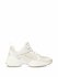 Кроссовки MICHAEL KORS Bowie panelled sneakers, размер 6 US, бежевый/белый
