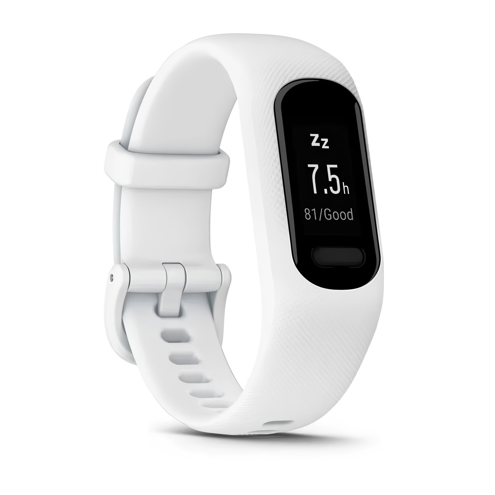 Умные часы Garmin Vivosmart 5 White SM, AMOLED экран, GPS, влагозащита